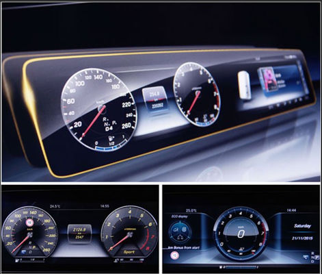 7 Inch LCD CANBUS W213 Instrument Cluster Speedometer For Mercedes Benz