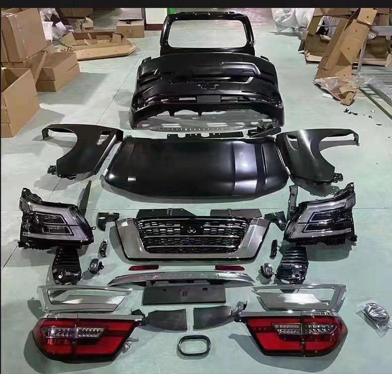 2022 Nissan Patrol Y62 Nismo Front and Rear Bumper Sets with Upgraded ...