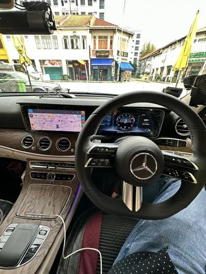 Car Navigation Dashboard New Digital Instrument Cluster W213 Instrument ...